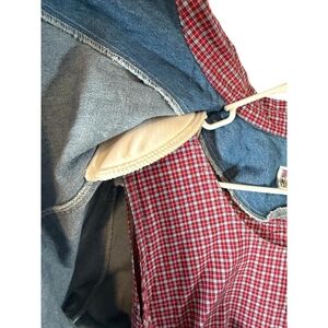 Monique Fashion | Dresses | Monique Fashions Womens Red And Blue Plaid ...